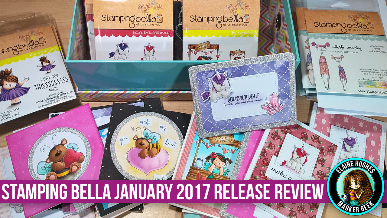 Stamping Bella Stamp & Die Haul January 2017 - Marker Geek