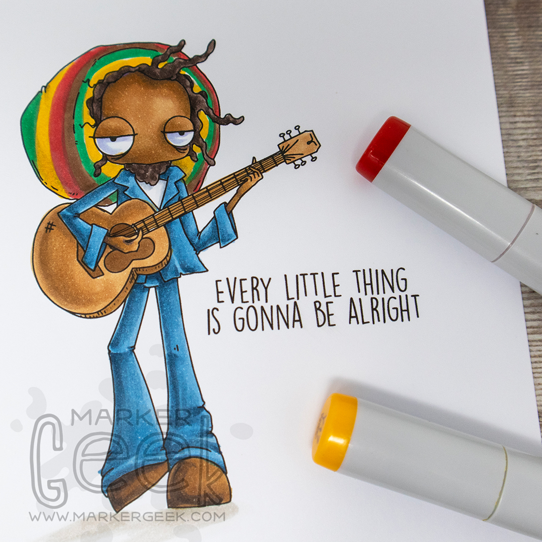 Oddball Bob Copic Colouring Video - Marker Geek