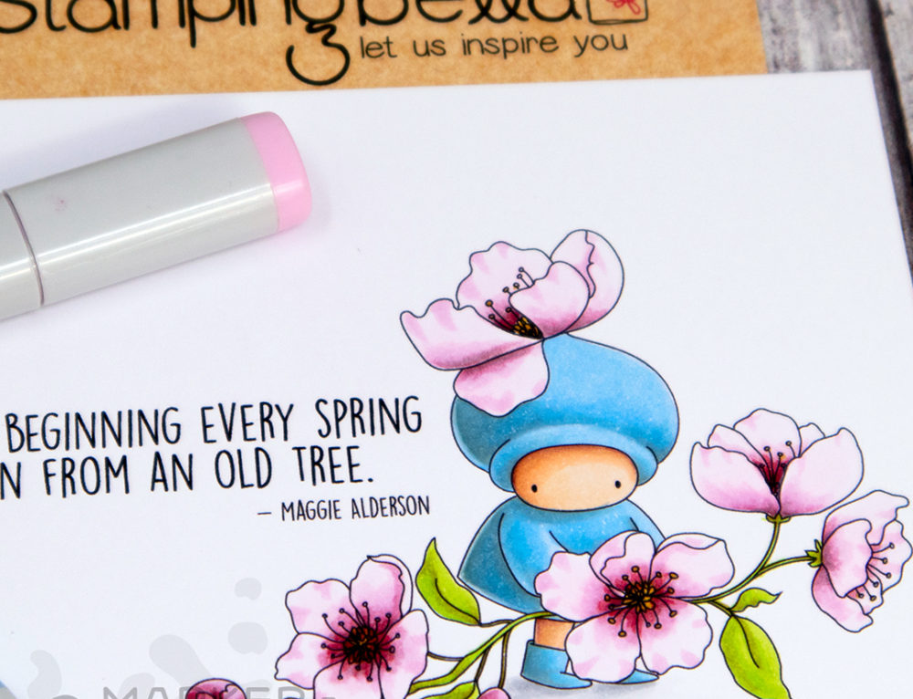 Oddball Sugar Plum Fairy Copic Video & Card - Marker Geek