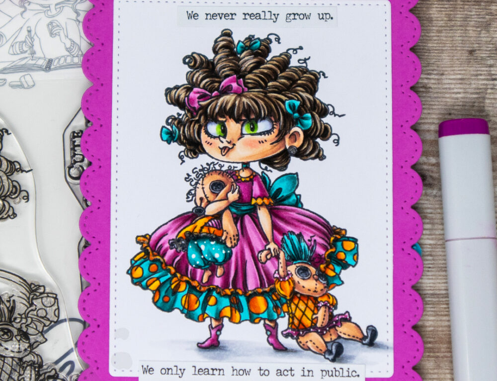 Little Cutie Mermaids & Octopus Friends Copic Video - Marker Geek
