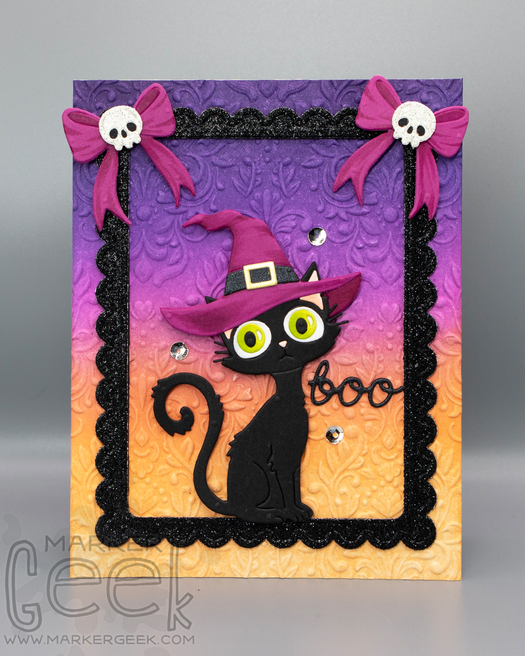 Simon Hurley Spooktacular Bewitched Halloween Card - Marker Geek