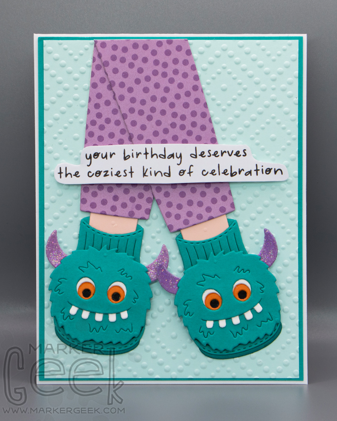 Spellbinders Cozy Toes Friends Cards - Marker Geek