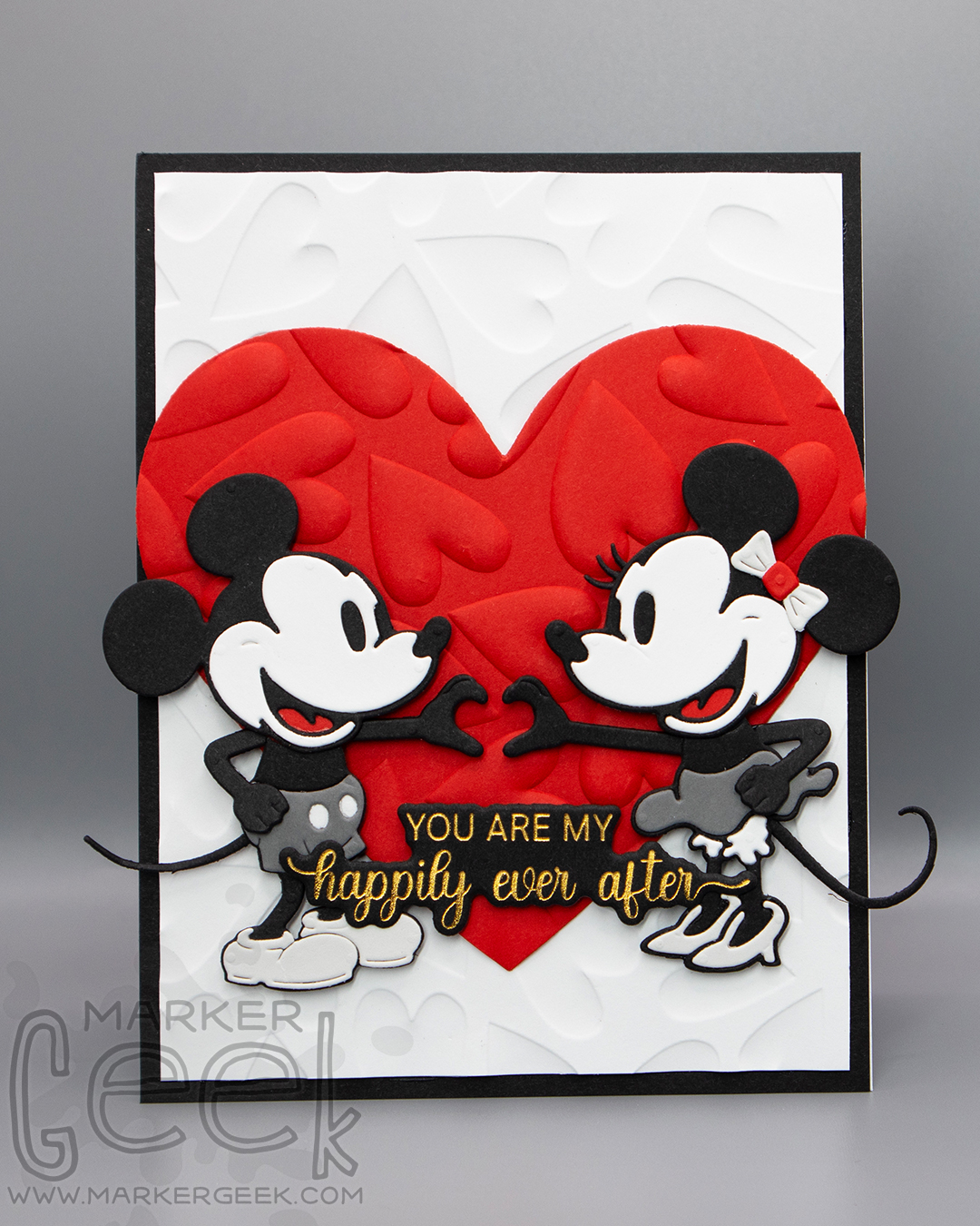 Spellbinders Classic Mouse Love Cards - Marker Geek
